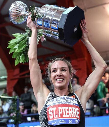 New American Record for Elle Purrier St. Pierre - Cowsmo